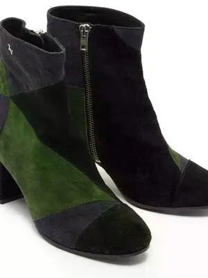 Zadig&Voltaire 70mm Patchwork Boots - Green