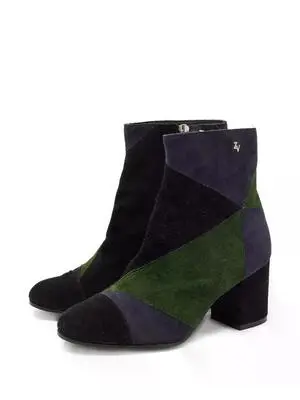 Zadig&Voltaire 70mm Patchwork Boots - Green