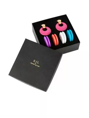 KENNETH JAY LANE 1990s Interchangeable Earring Set