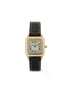CARTIER 1990 Santos-dumont 32mm - White