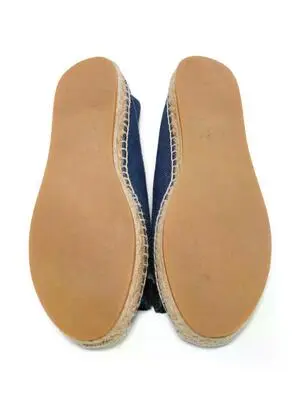 FERRAGAMO Bow-detail Denim Espadrilles