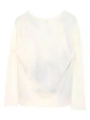 Hermès 2010s V-neck Twill Sweater