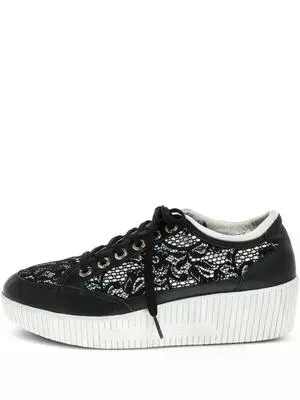 Dolce & Gabbana Lace-panelled Sneakers