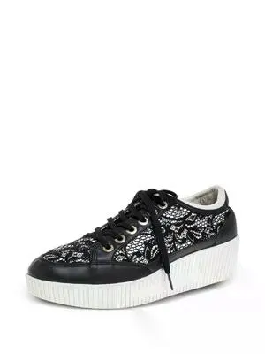 Dolce & Gabbana Lace-panelled Sneakers