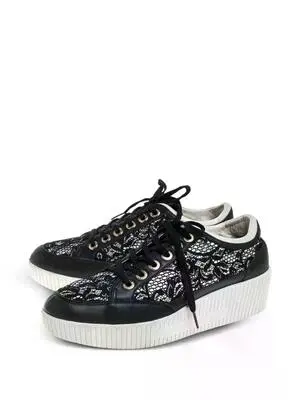 Dolce & Gabbana Lace-panelled Sneakers