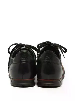 Gucci Leather Sneakers - Black
