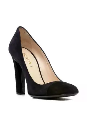 Prada 100mm Square-toe Pumps