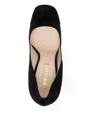 Prada 100mm Square-toe Pumps