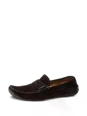 Prada Suede Loafers
