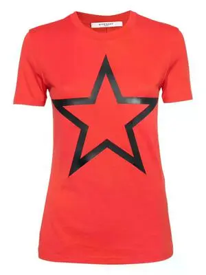 Givenchy Star-print Cotton T-shirt