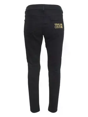 Versace Logo-embroidered Jeans