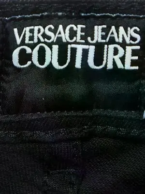 Versace Logo-embroidered Jeans