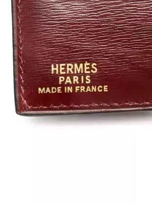 Hermès 1982 Ash Leather Card Holder