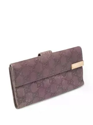 Gucci Monogram Leather Wallet