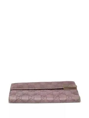 Gucci Monogram Leather Wallet