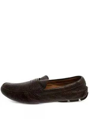 Prada Leather Penny Loafers