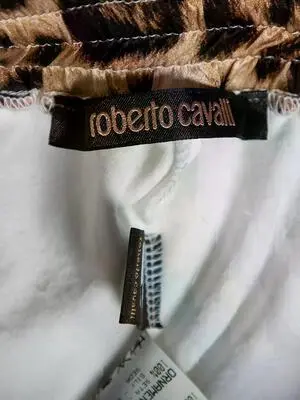 Roberto Cavalli Zip Pocket Drawstring Trousers