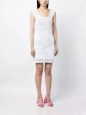 Prada Crochet Cotton Dress