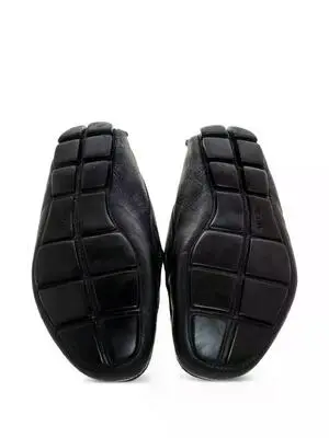 Prada Leather Penny-keeper Loafers