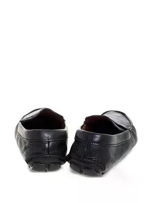 Prada Leather Penny-keeper Loafers