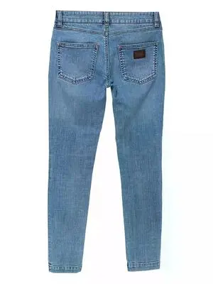 Dolce & Gabbana Logo-patch Jeans