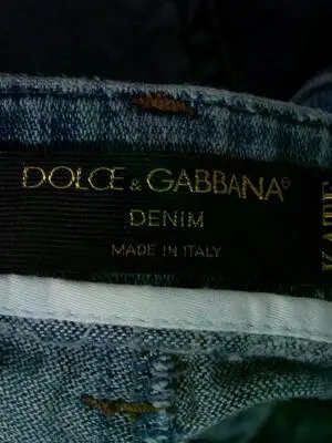 Dolce & Gabbana Logo-patch Jeans