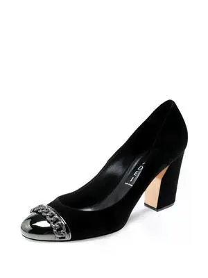 Casadei 85mm Leather Heeled Pumps