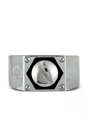 CHARRIOL Logo-engraved Ring - Silver