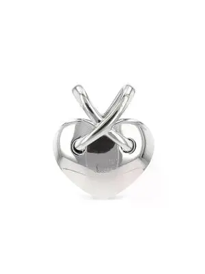 CHAUMET 18k White Gold Lien Heart Pendant