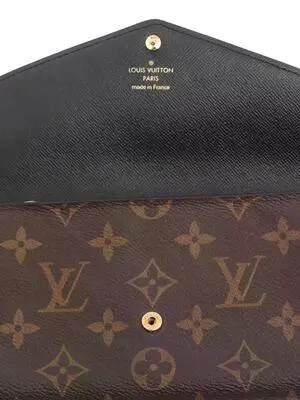LOUIS VUITTON 2021-2025 Monogram Sarah Reverse Wallet Long Wallets