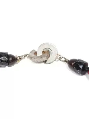 Vintage 1980s Bead-embellished Necklace