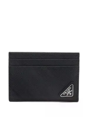 Prada 2020 Saffiano Leather Cardholder - Black