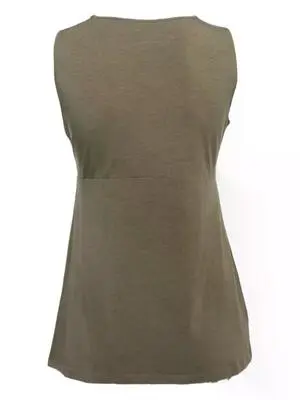 Max Mara Pleated-panel Sleeveless Blouse