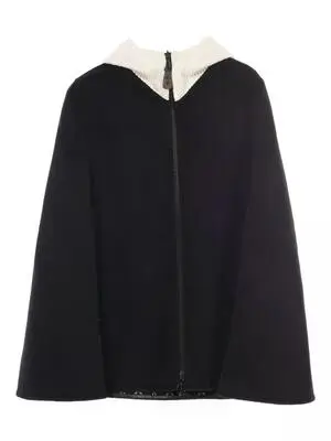 LOUIS VUITTON 2010s Hooded Poncho