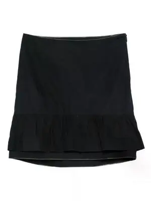 Marni 2000s Ruffled-hem Mini Skirt