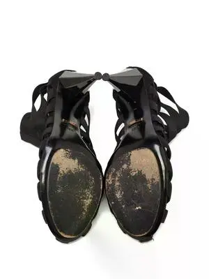 Gucci 100mm Platform Booties