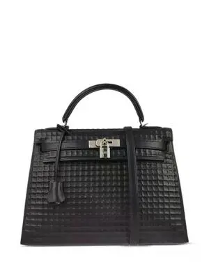 Hermès 2003 Kelly 32 Sellier Two-way Handbag
