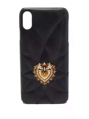 Dolce & Gabbana Devotion Iphone Xs Phone Case - Black