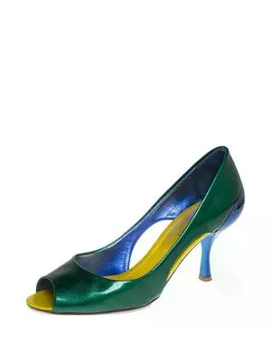SERGIO ROSSI 80mm Leather Heeled Pumps