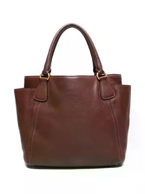 Prada 2000-2020 Leather Tote Bag