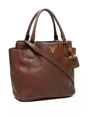 Prada 2000-2020 Leather Tote Bag