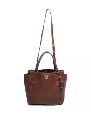 Prada 2000-2020 Leather Tote Bag