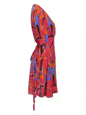 Diane Von Furstenberg Printed Wrap Dress