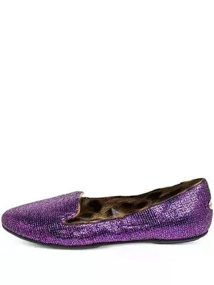 Roberto Cavalli Glitter Loafers