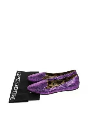 Roberto Cavalli Glitter Loafers