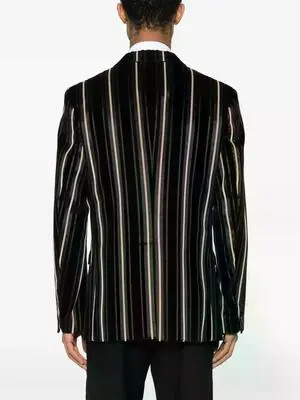 Dolce & Gabbana 2000s Peaked Lapels Striped Blazer