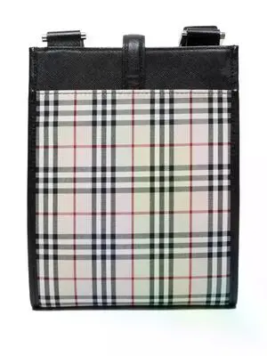 Burberry Check-pattern Shoulder Bag