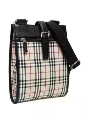 Burberry Check-pattern Shoulder Bag