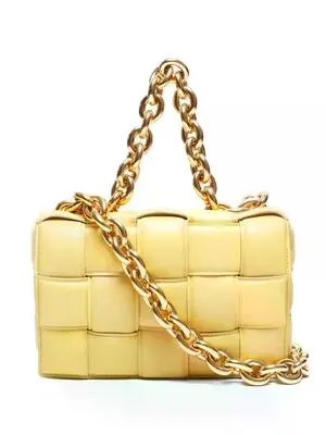 Bottega Veneta Cassette Shoulder Bag - Yellow