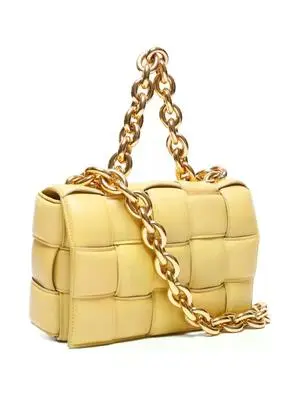 Bottega Veneta Cassette Shoulder Bag - Yellow
